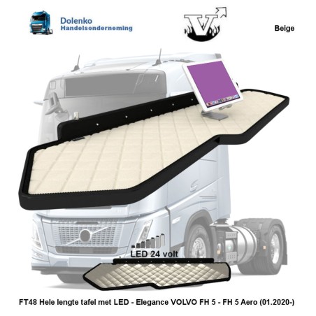VOLVO FH5 -FH5 Aero (2020-.....) Hele lengte met LED - Elegance, FT48