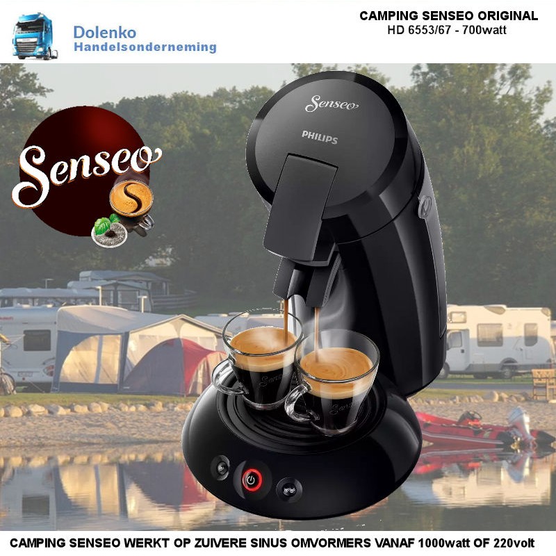 Camping Senseo Original 700 watt HD6553/67