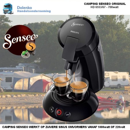 Camping Senseo Original 700 watt HD6553/67