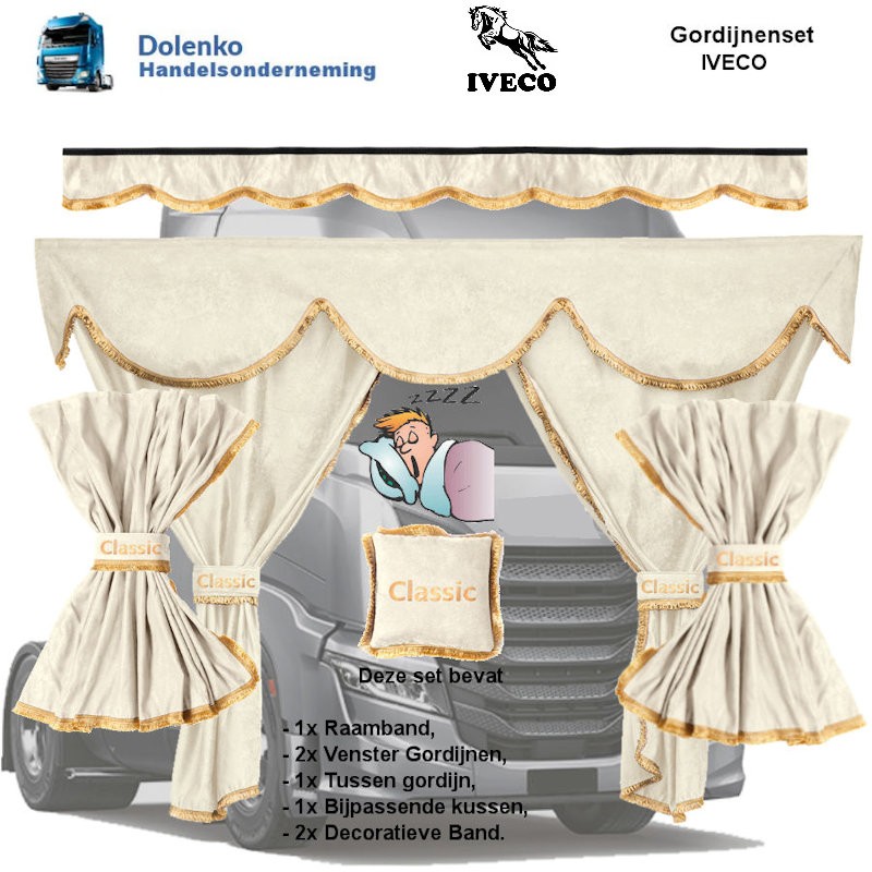 IVECO FULL CURTAIN SETS STRALIS & HI-WAY & STRALIS HP & S-WAY