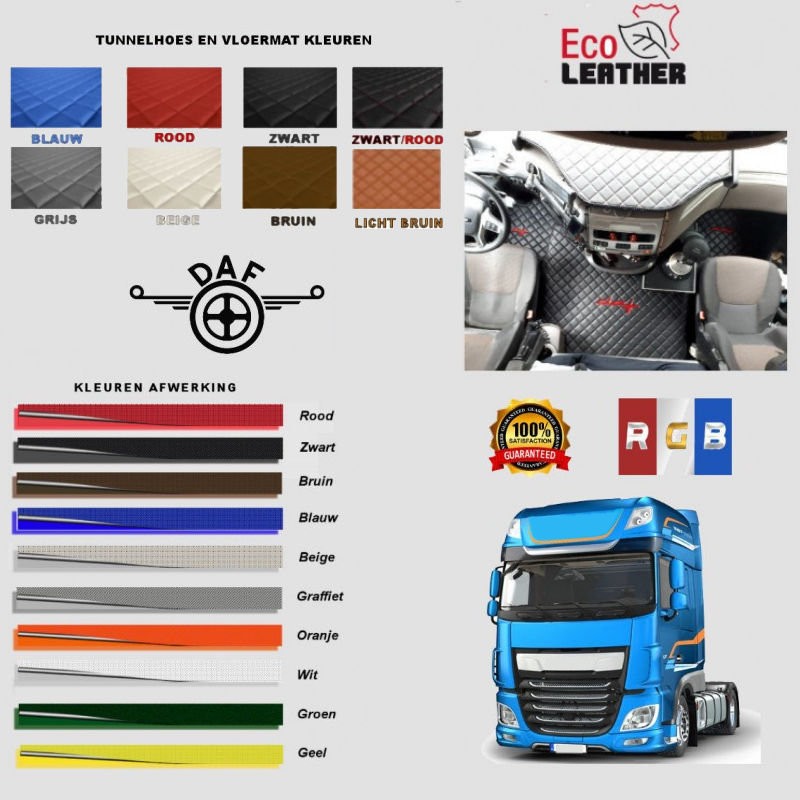 DAF 105/106 Euro 6 Automatic Gearbox - Tunnelcover whitout Webasto RH25 ...