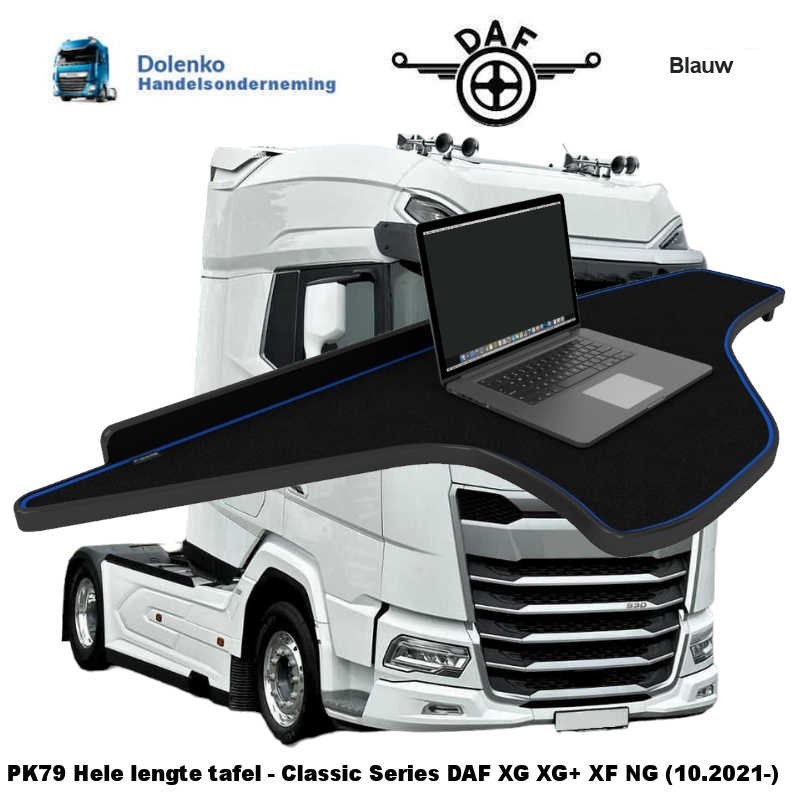 PK79 Full Widht Dashboard Table for DAF XG-XG+-XF-NG (2021-....)