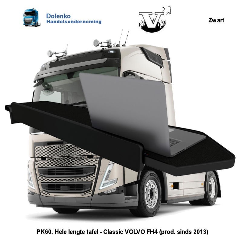 VOLVO FH4 (2013-2019), Hele lengte tafel - Classic Series, PK60